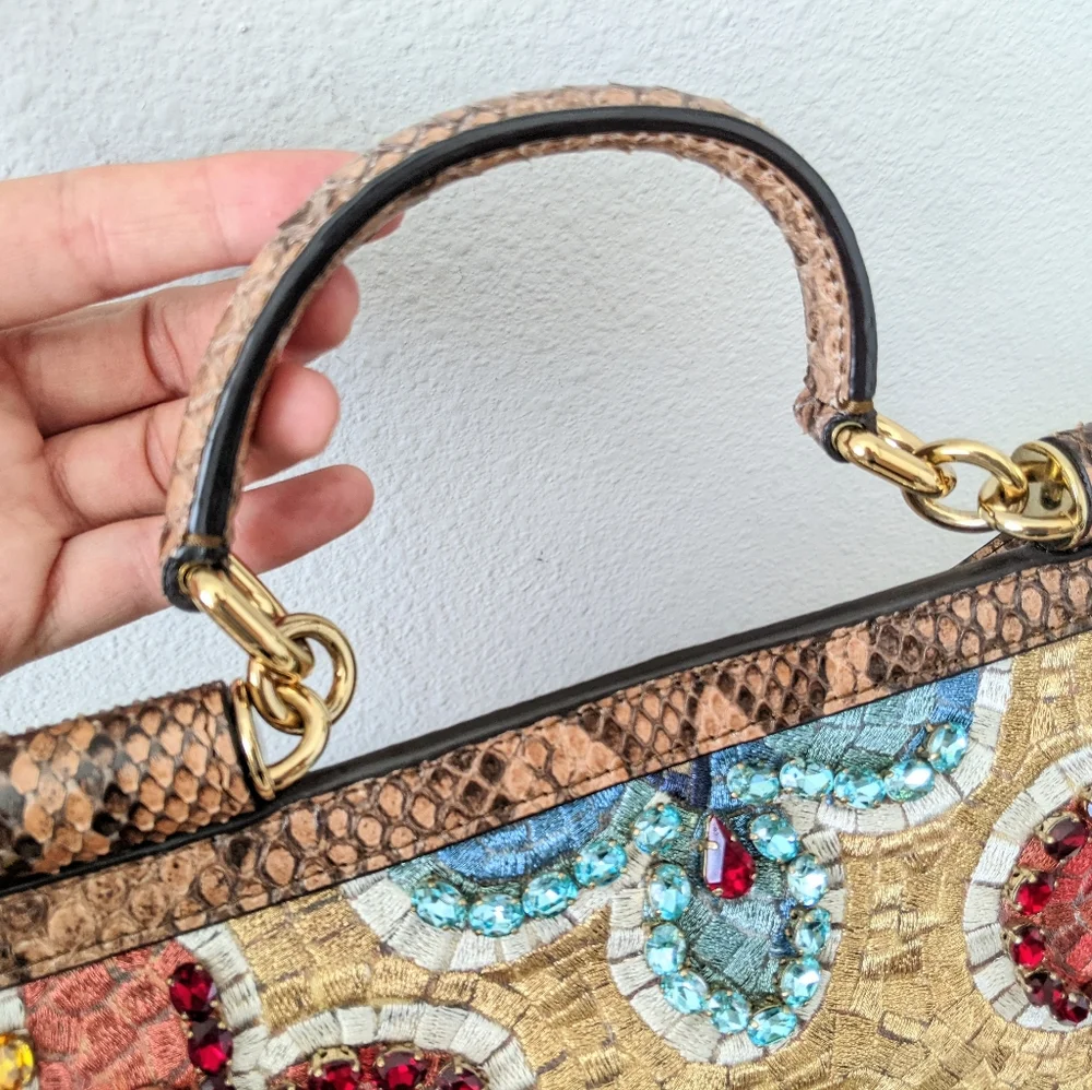 Dolce & Gabbana | Bags | Ultra Rare Dolce Gabbana Miss Sicily Bag ...